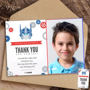 Transformers Inspired Gift Tags Customizable Autobot Decepticon Labels ...