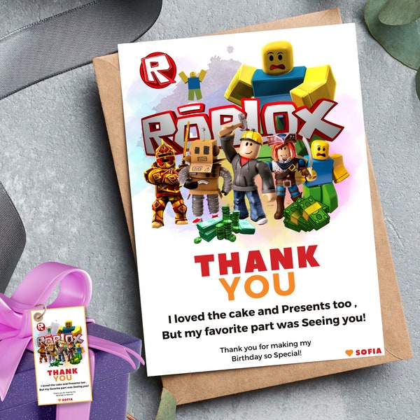 Roblox Card - Etsy