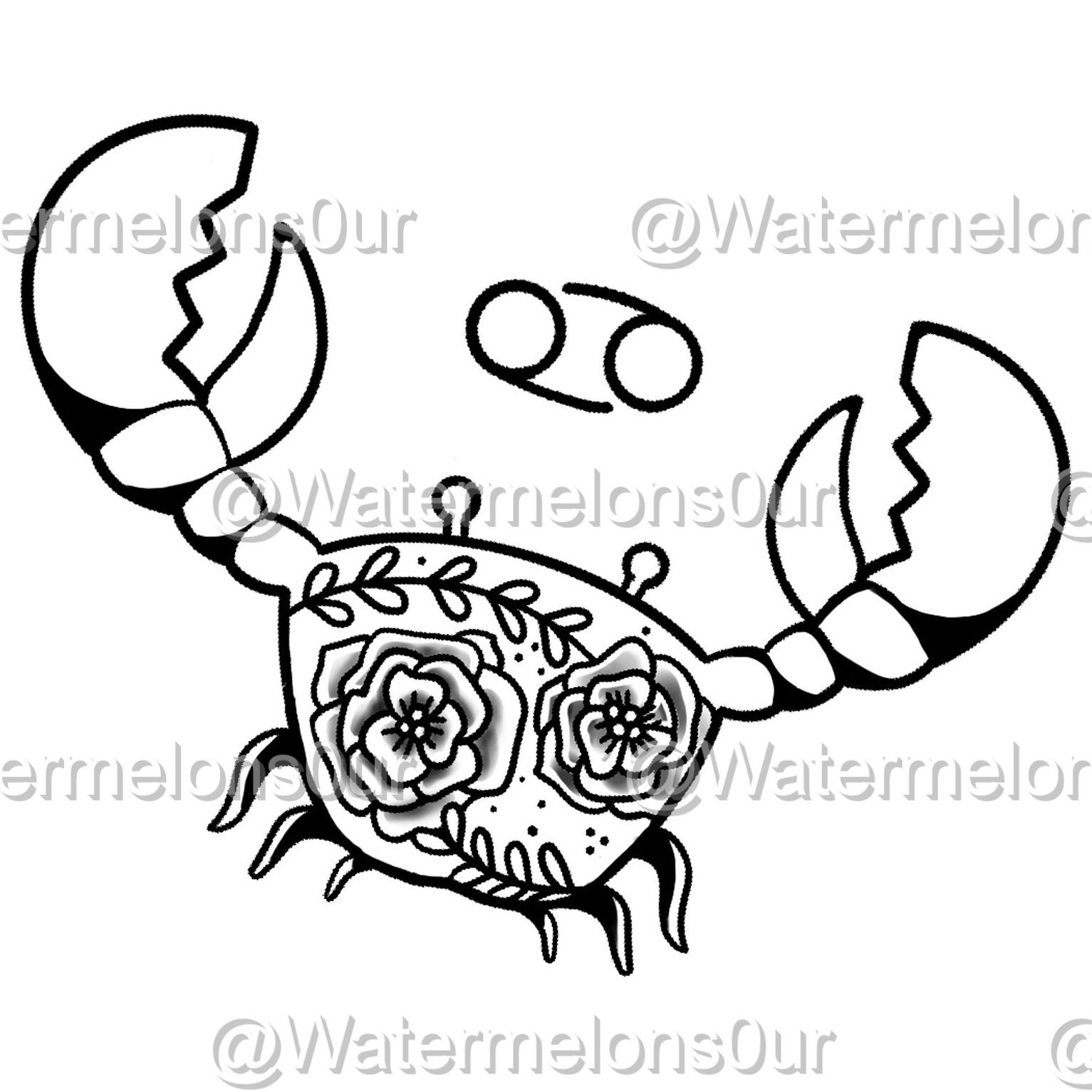 Zodiac Sign Flash Tattoo - Etsy