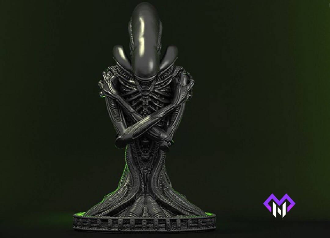 Alien Stl Alien 3d Stl Figure Creature Stl 3D Prints File - Etsy