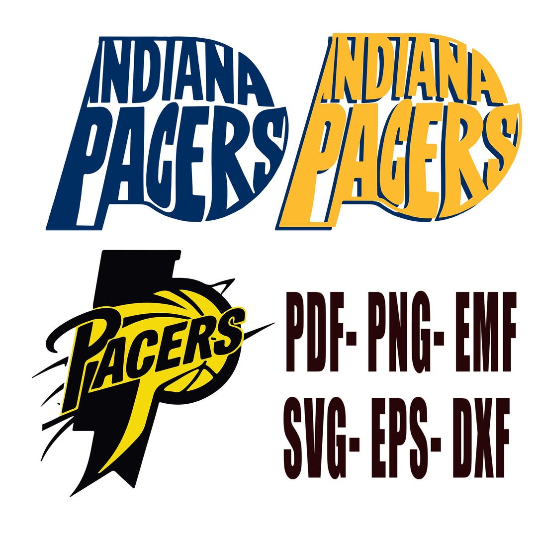 Pacers SVG Cut File, Indiana Mascot SVG, Dxf, and Png Digital Download ...