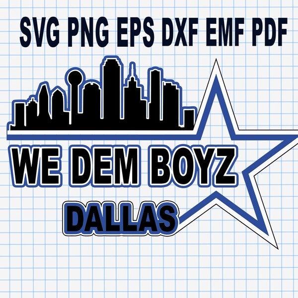 Dallas Cowboy Svg - Etsy