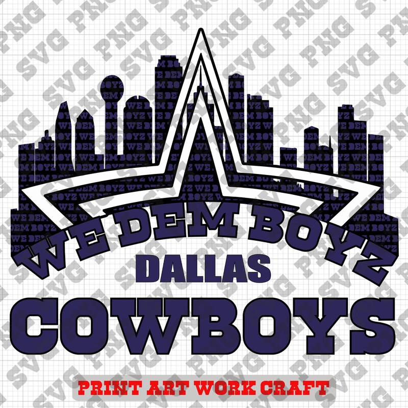 Dallas Cowboy Svg - Etsy
