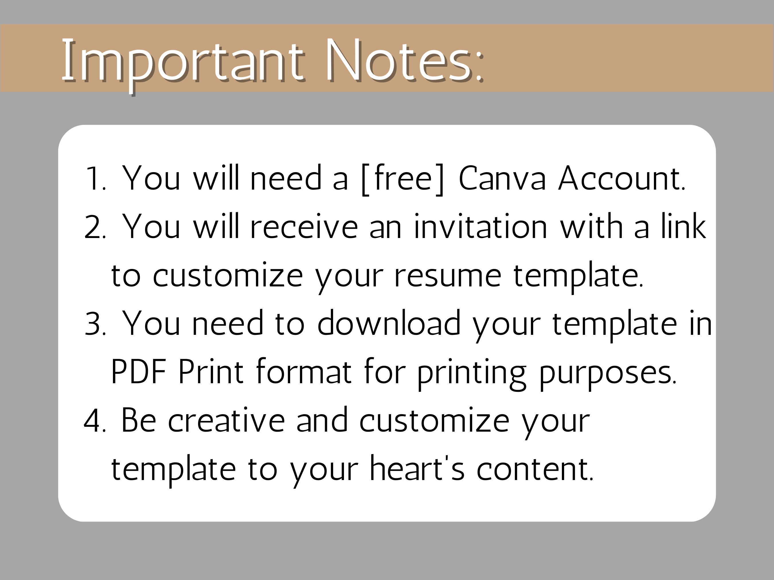 Horizontal Block Resume Template Canva References Cover Letter PDF ...