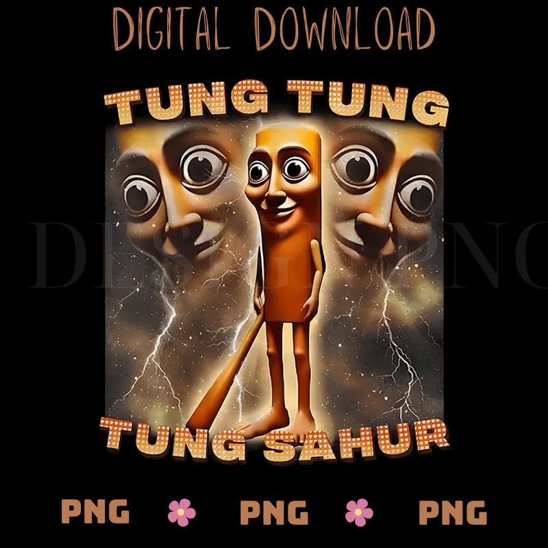 Tung Tung Tung Sahur Png - Etsy