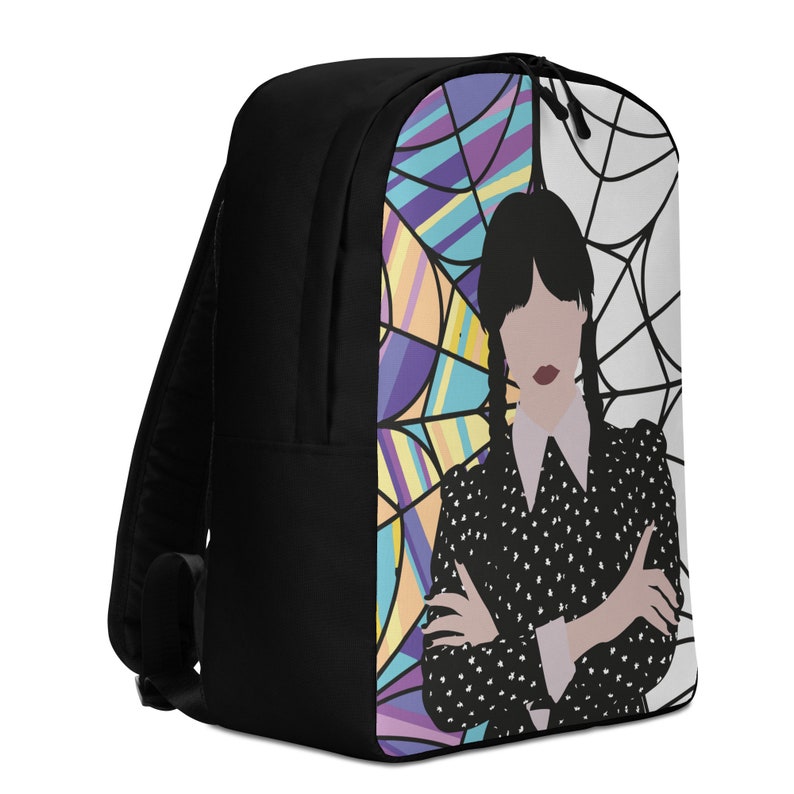 Minimalist Backpack Wednesday Addams Wednesday Addams Family - Etsy