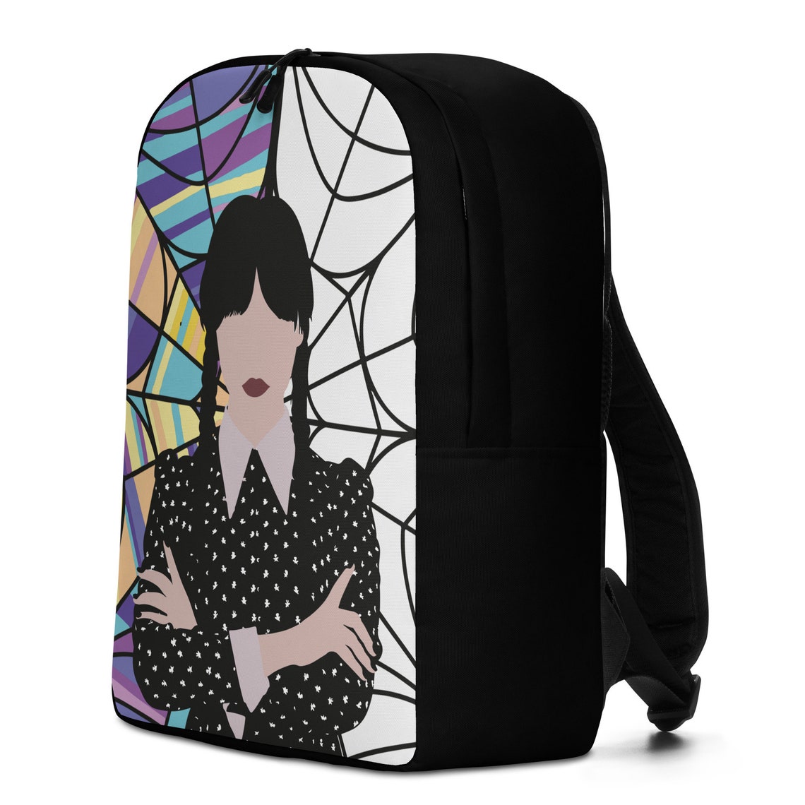 Minimalist Backpack Wednesday Addams Wednesday Addams Family - Etsy