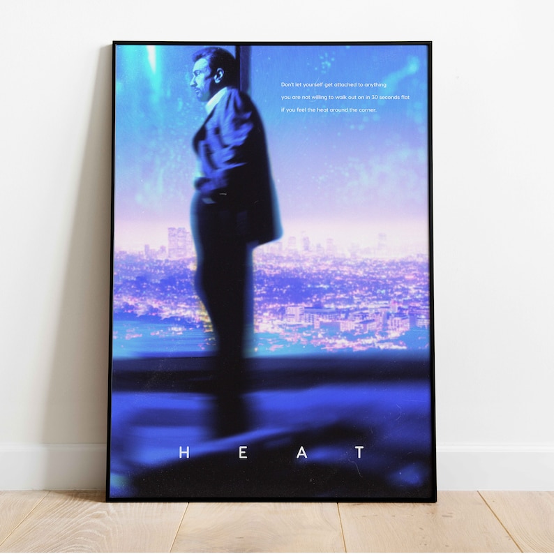 Heat Movie Poster - Etsy