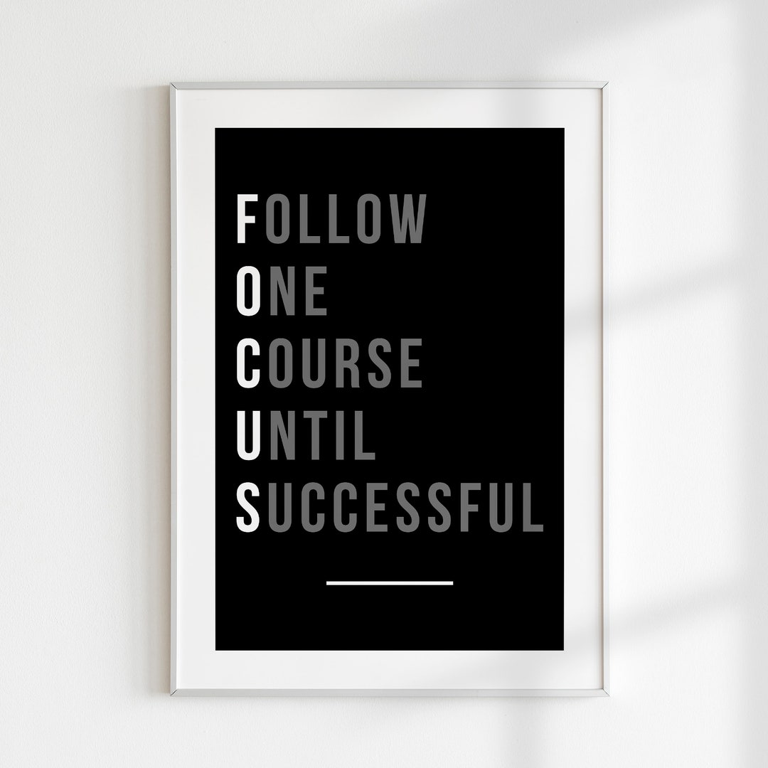 Office Motivational Quote Prints Inspirational Wall Art for - Etsy