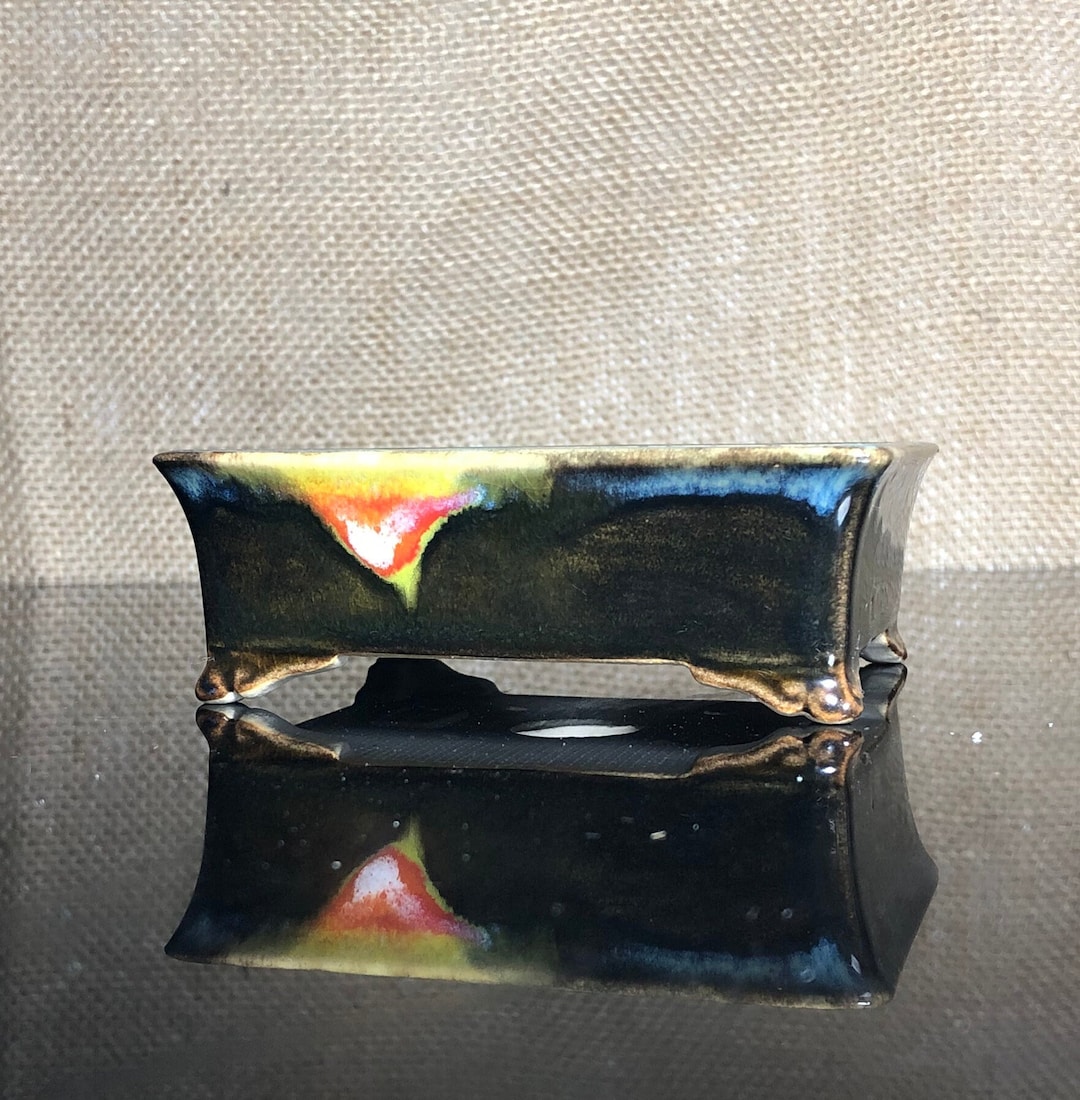 Bonsai Pot, Handmade, Ceramics, 3 Layers of Glaze and Create a Sunset ...