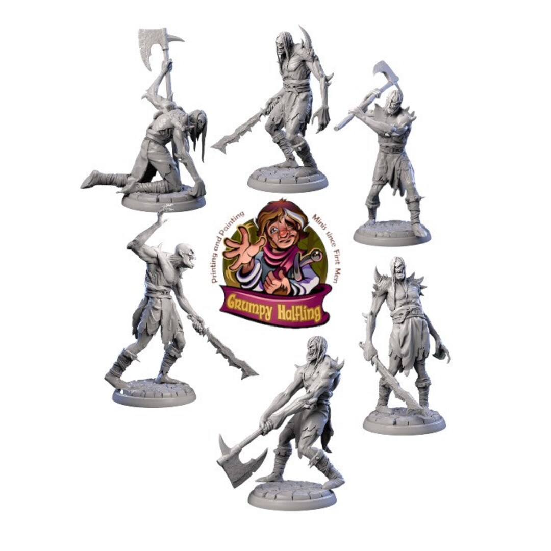 Corrupted Orcs White Werewolf Tavern 12k 3d Print Miniature Rpg - Etsy