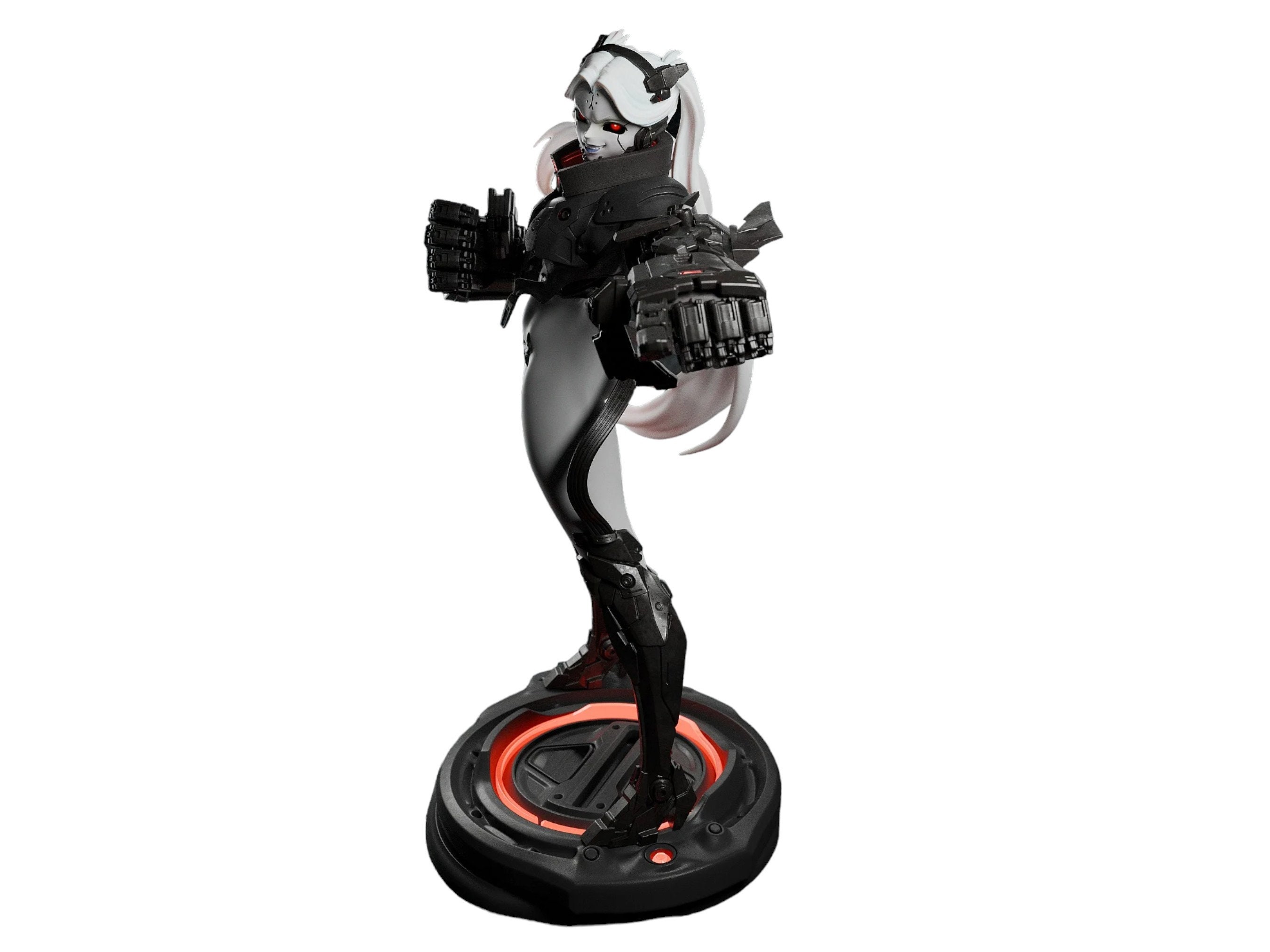 Rebecca CA3D Studio 12k 3d Print Miniature 100mm Unpainted - Etsy