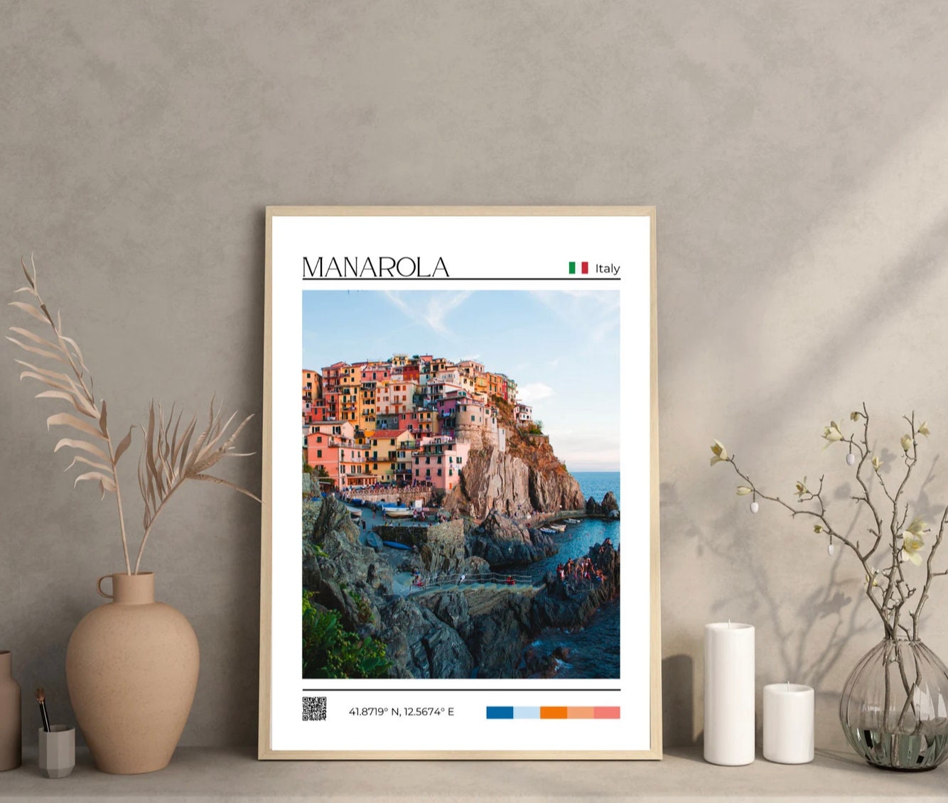 Digital Download. Manarola Poster, Manarola Wall Art, Manarola Travel ...