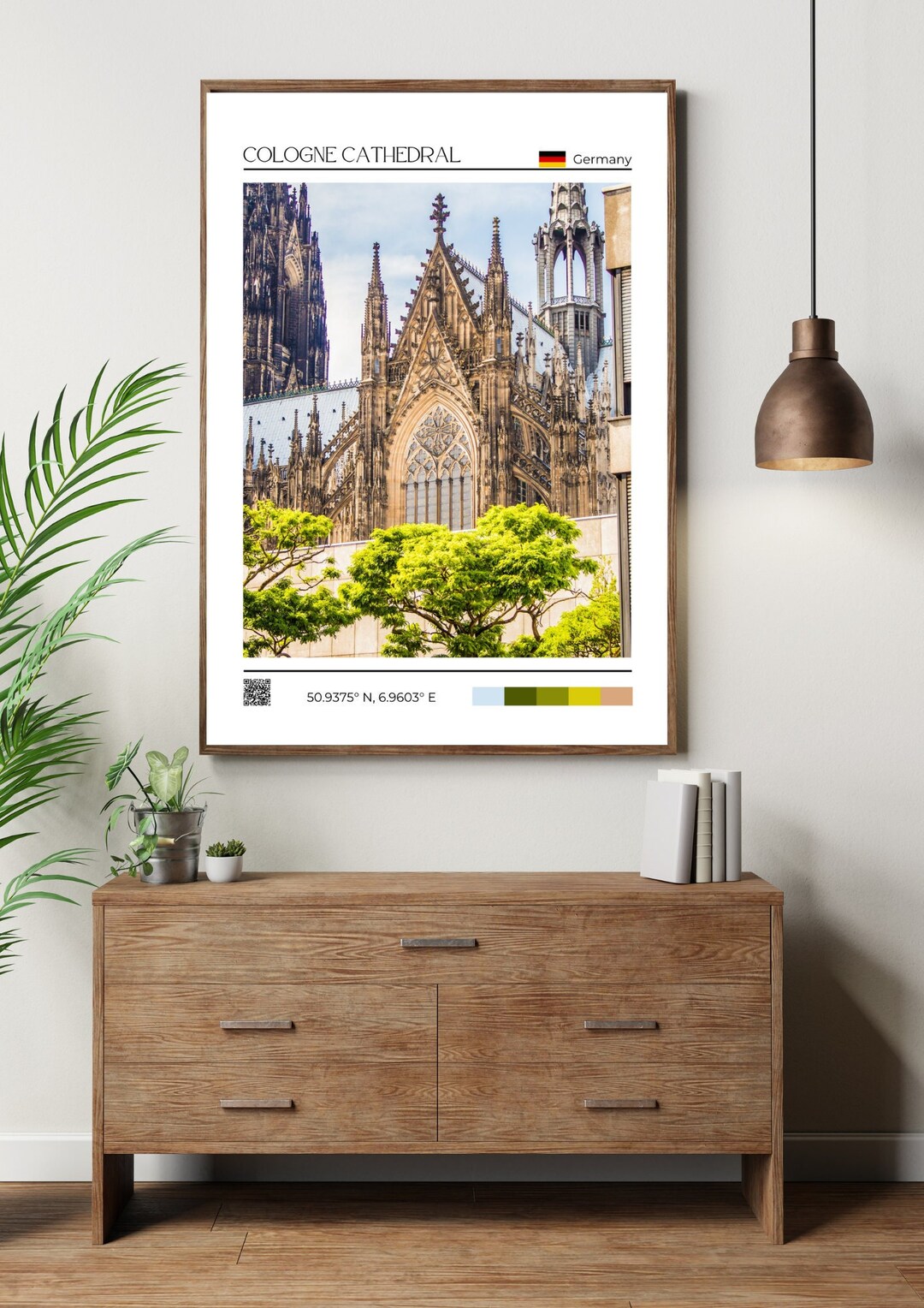 Cologne Cathedral Poster, Cologne Cathedral Wall Art, Cologne Travel ...