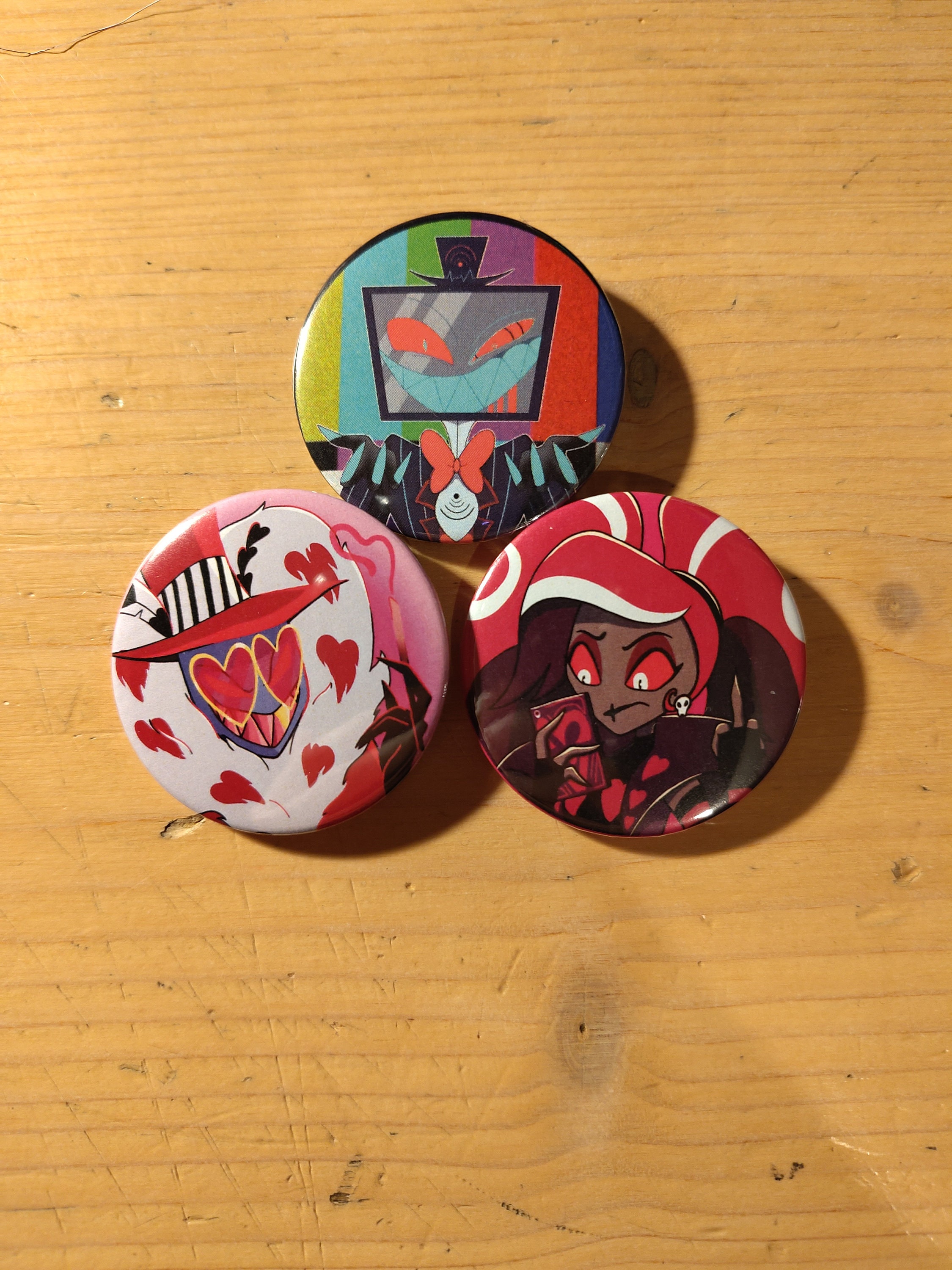 Hazbin Hotel Badges - Etsy