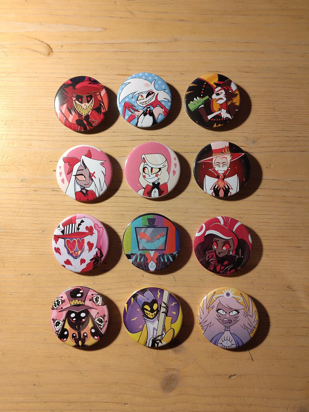 Hazbin Hotel Badges - Etsy