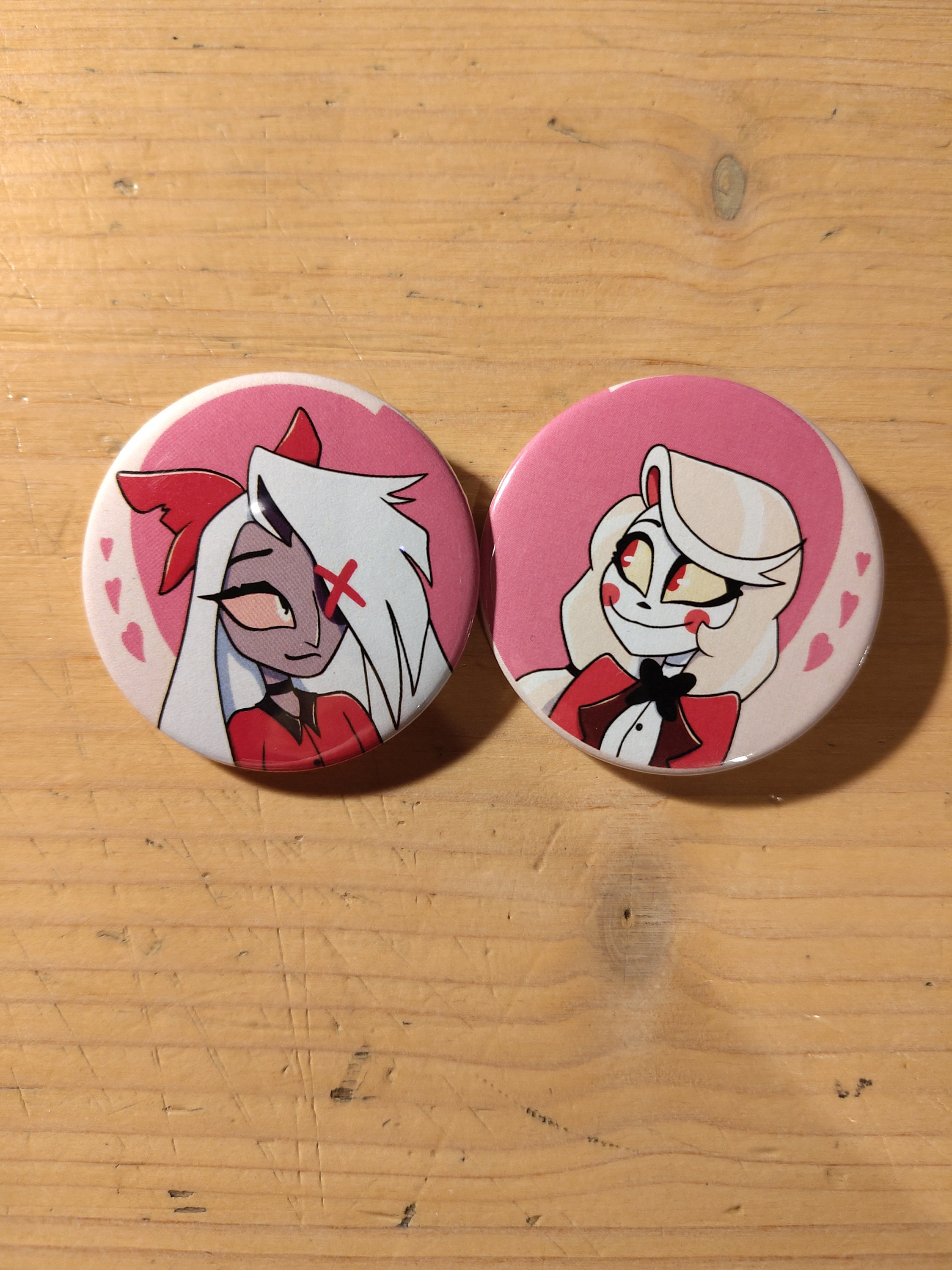 Hazbin Hotel Badges - Etsy