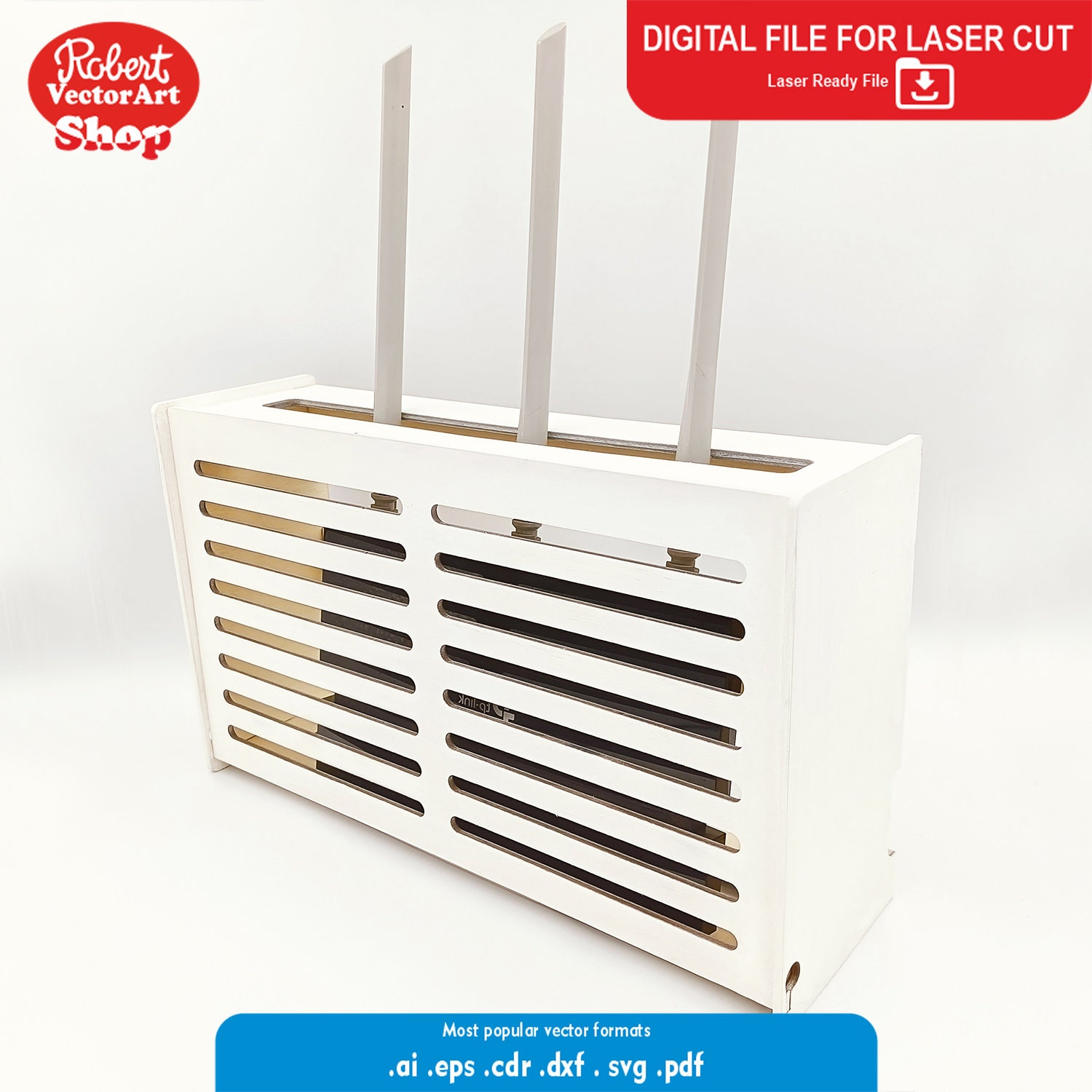 Wifi Router Storage Box Wood Shelf, Wifi Router Shelf Storage Boxes ...