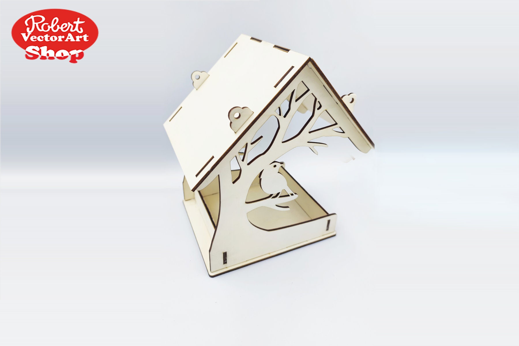 Bird House Feeder by RVA, Vector for CNC Svg Vector File, Vector Cut ...