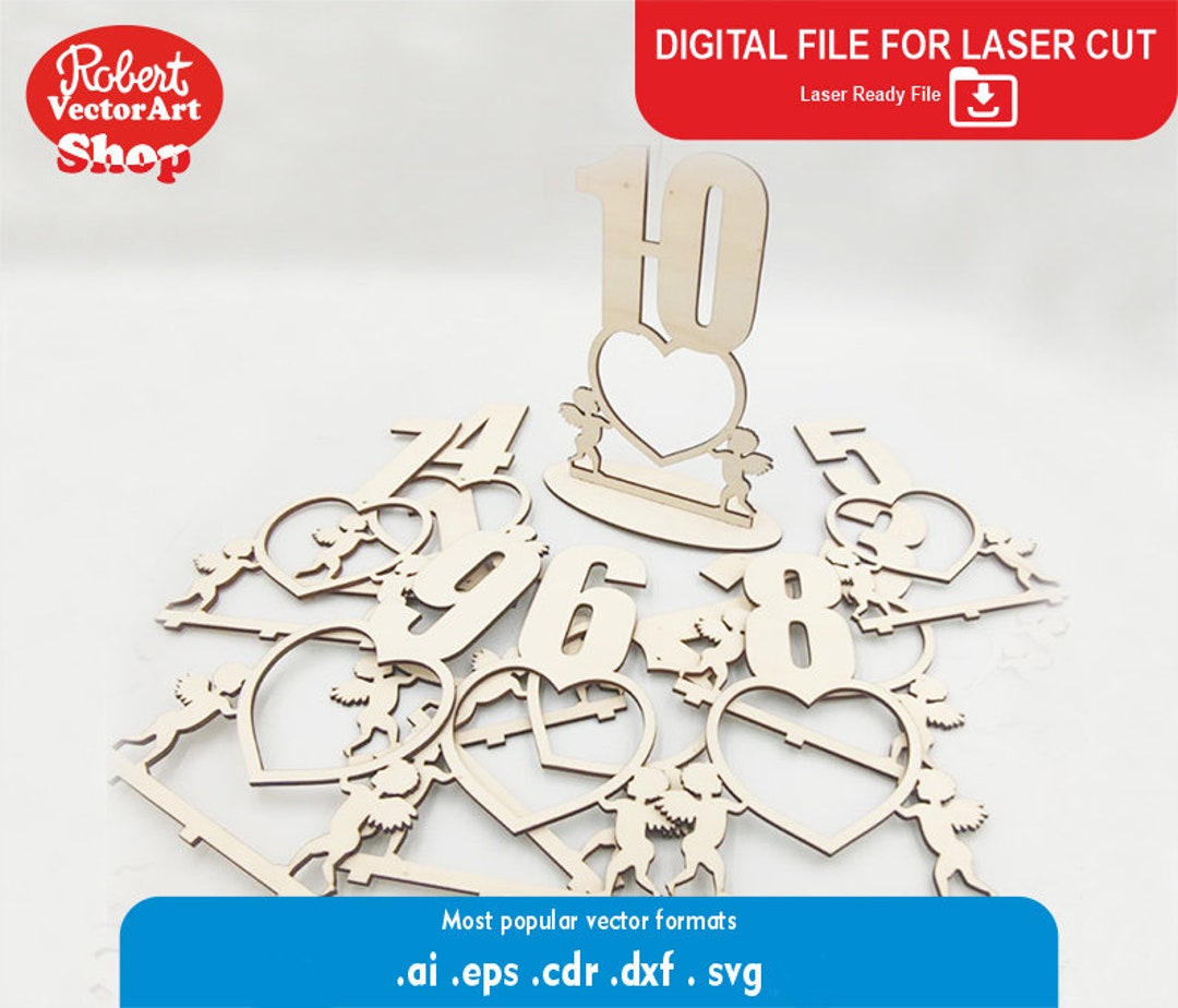 Digital SVG Table Numbers / Table Number SVG / Arched Sign SVG ...