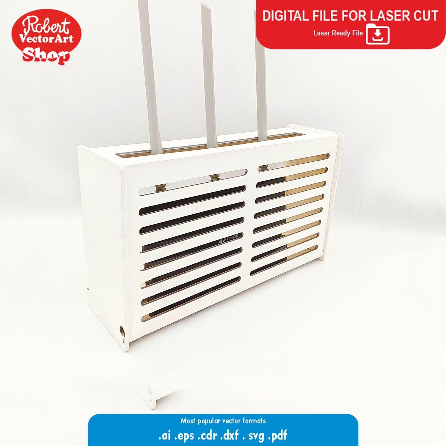 Wifi Router Storage Box Wood Shelf, Wifi Router Shelf Storage Boxes ...