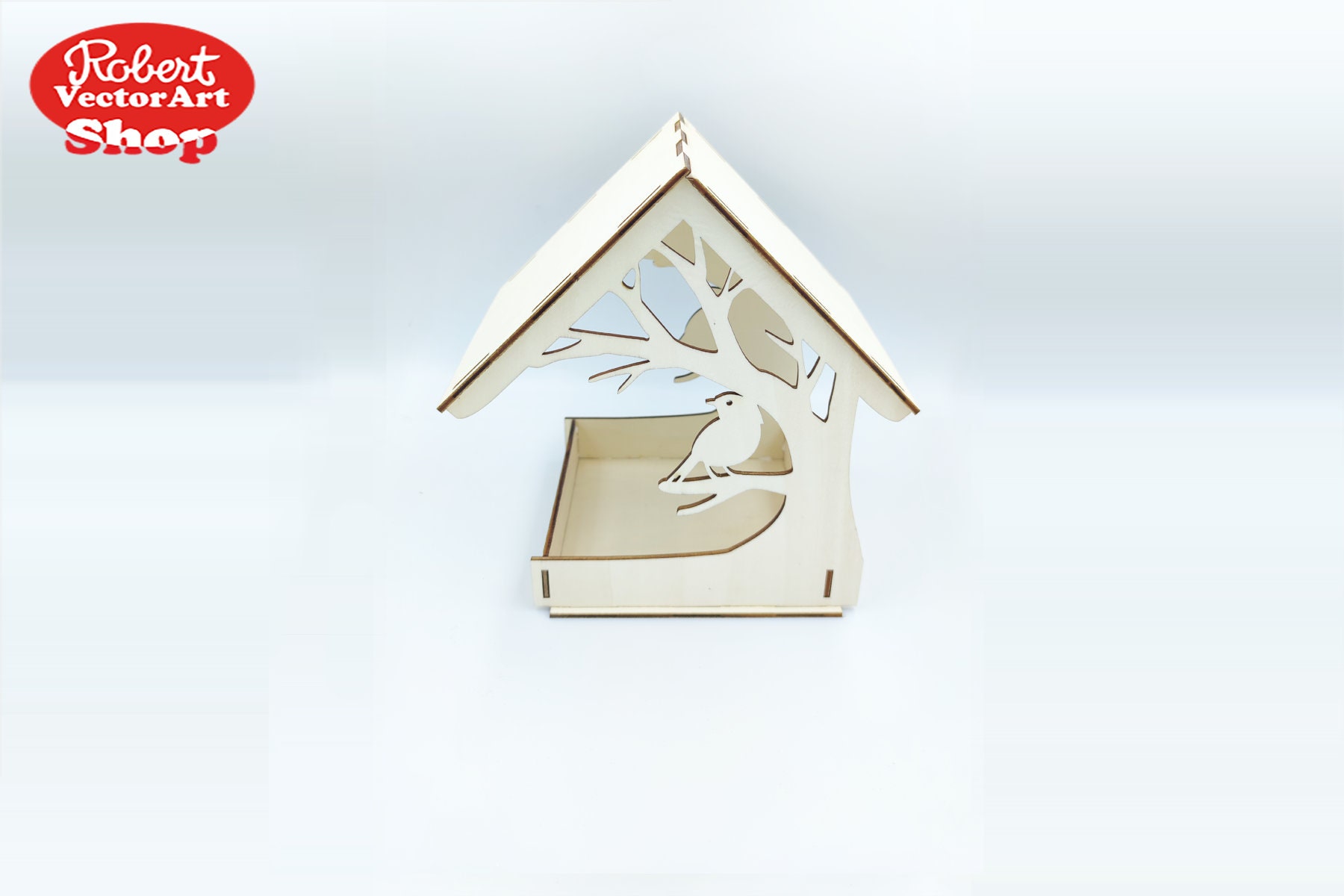 Bird House Feeder by RVA, Vector for CNC Svg Vector File, Vector Cut ...