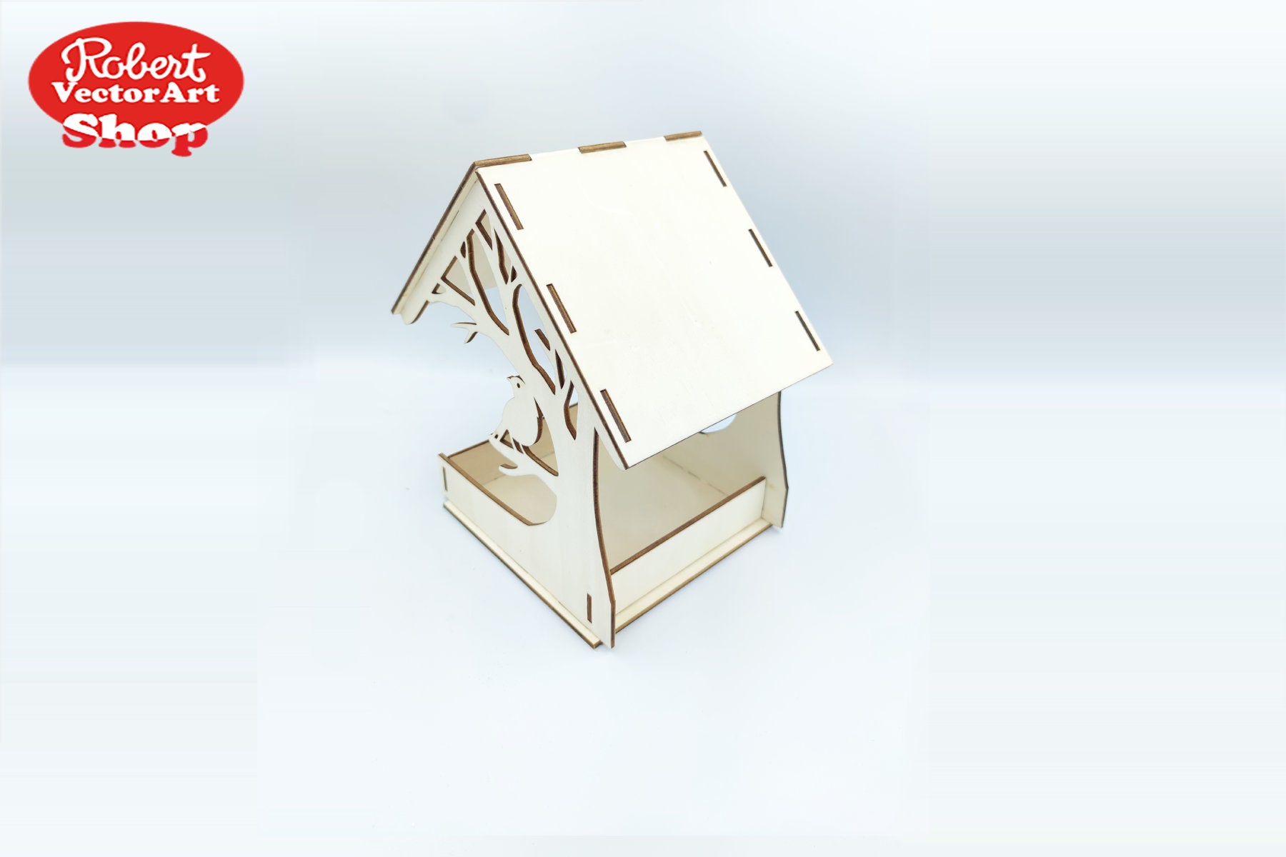 Bird House Feeder by RVA, Vector for CNC Svg Vector File, Vector Cut ...