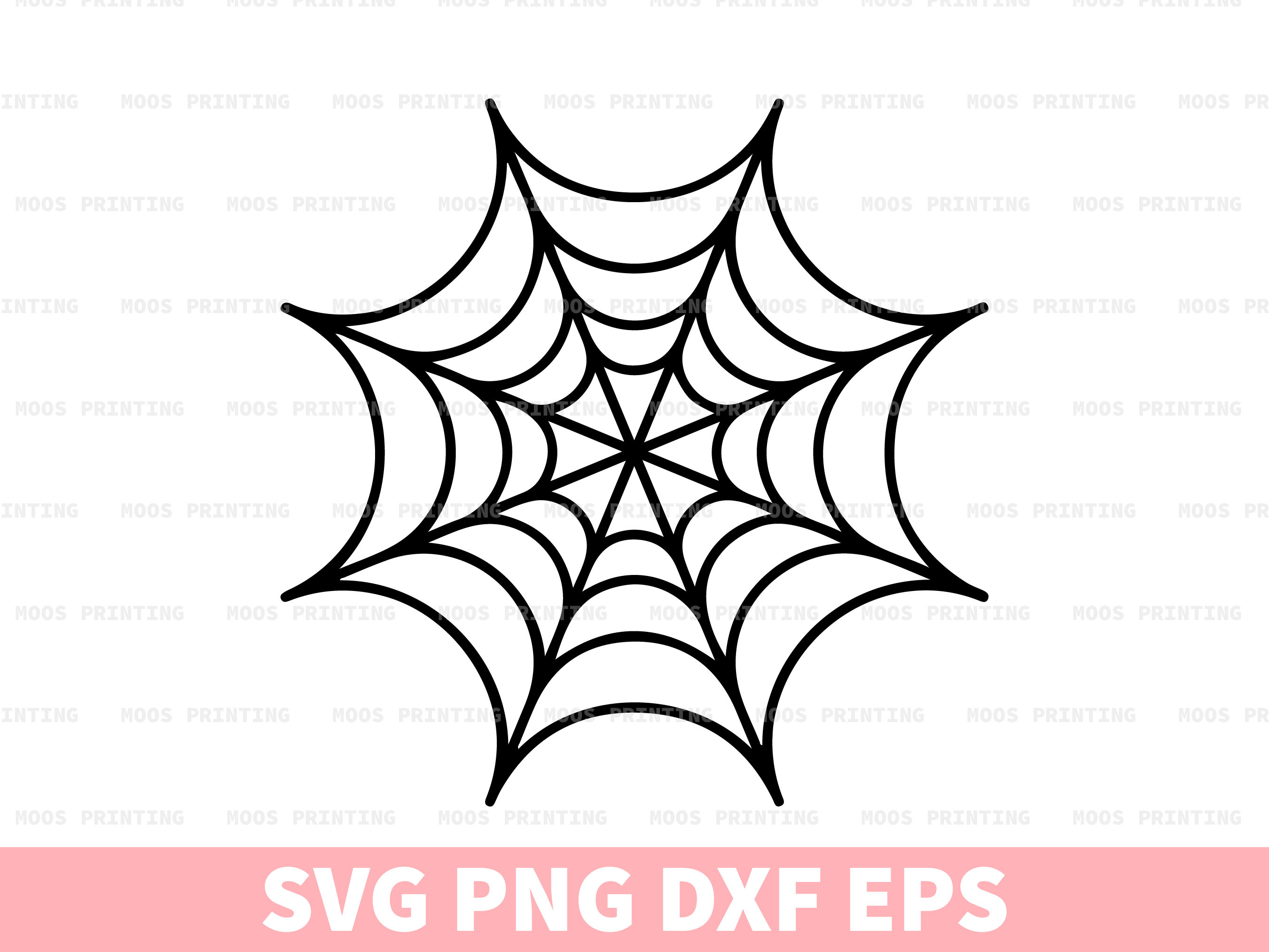 Spider Web SVG HIGH QUALITY Instant Download Svg, Png, Eps, Dxf, Jpg ...