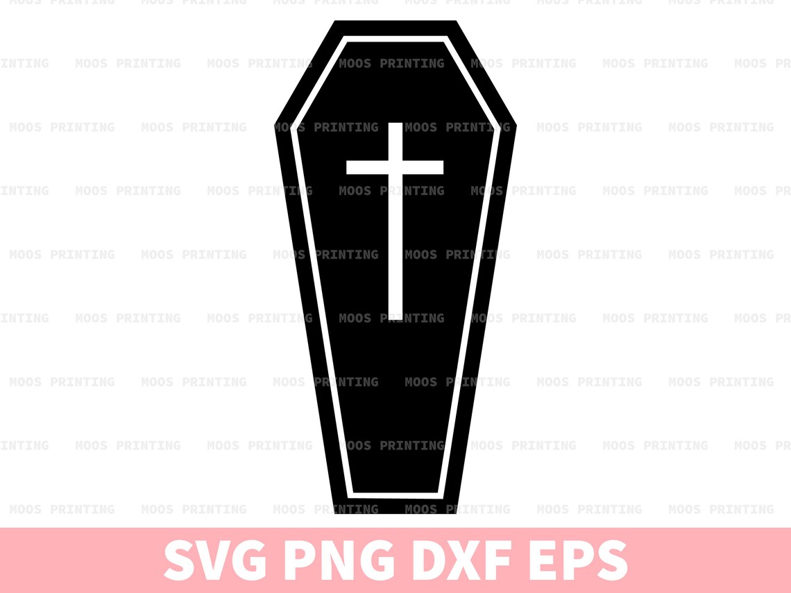 Halloween Coffin Svg, Coffin Svg, Ghost Coffin SVG HIGH QUALITY Instant ...