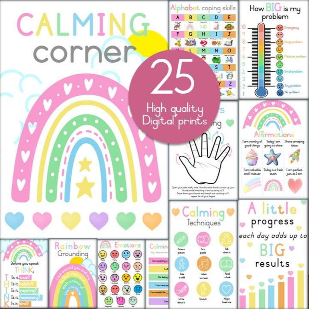 Calming Corner Bundle for Kids - Etsy