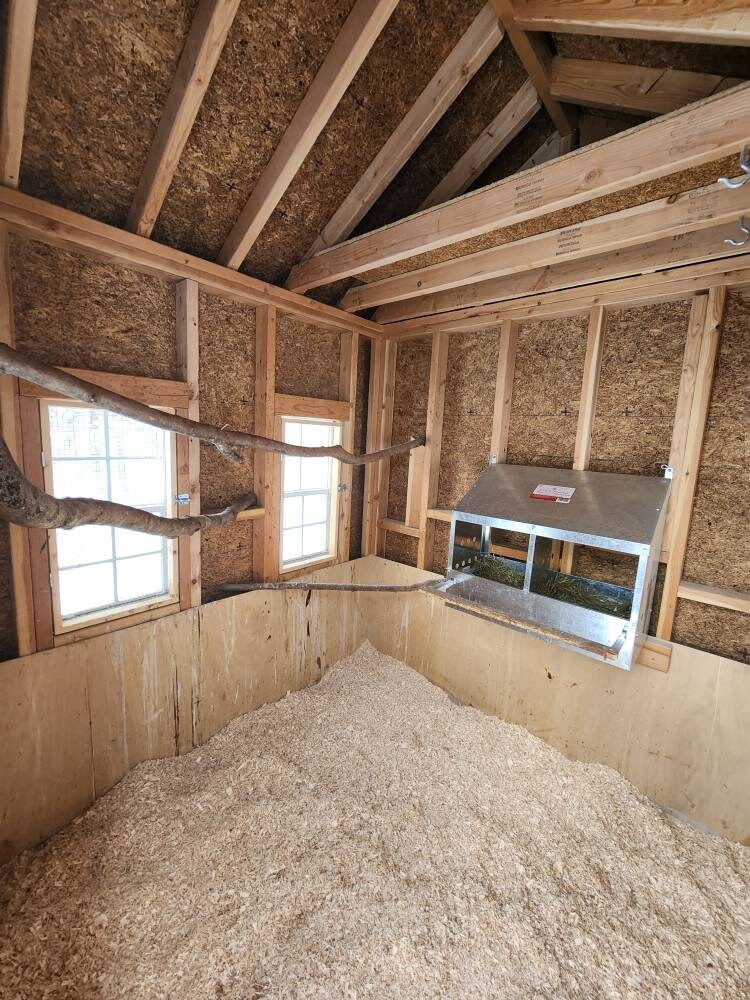 6×6 Barn‑style Chicken Coop Plans – New england Gable DIY Blueprint for ...