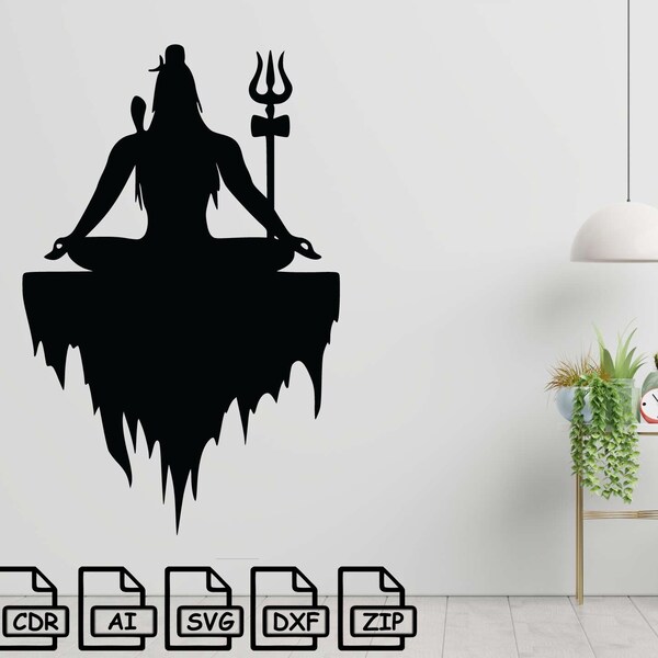 Shiva Svg - Etsy