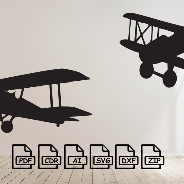 Biplane - Etsy