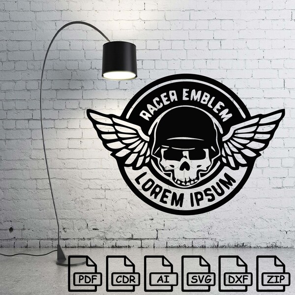 Motorcycle Patch Template - Etsy