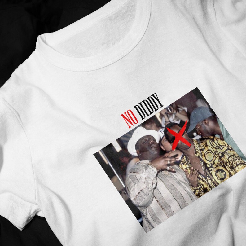 No Diddy T-shirt - Etsy