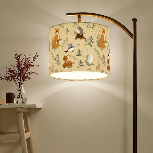 Woodland Lampshade - Etsy