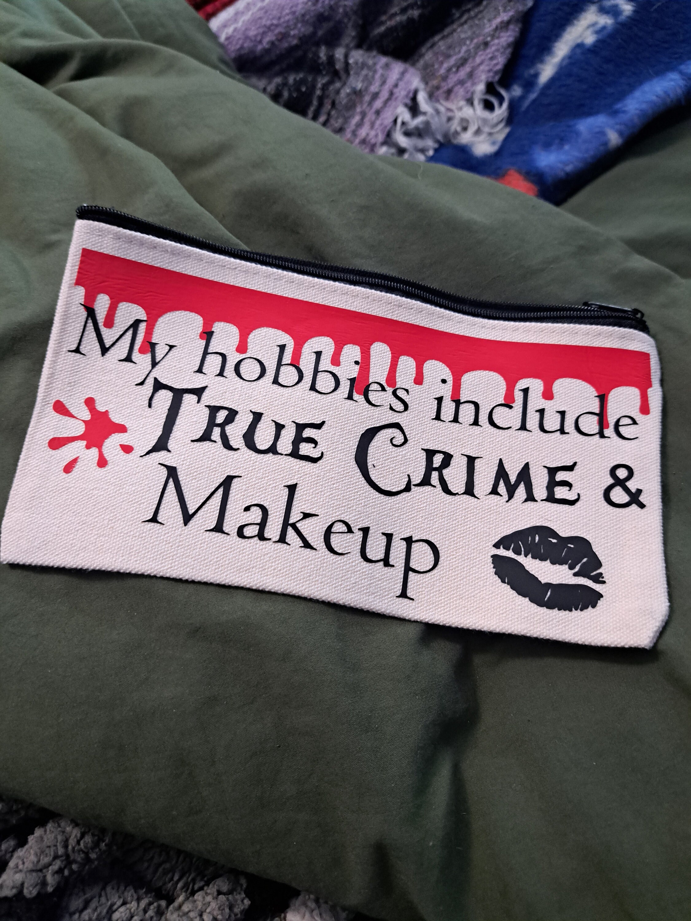 True Crime Makeup Bag - Etsy
