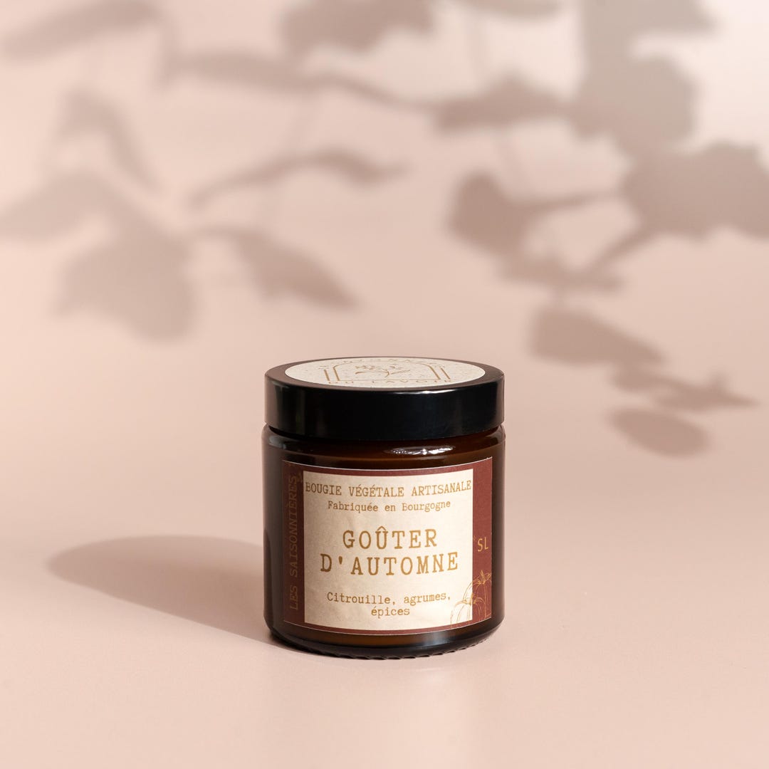 Handmade Vegetable Candle "autumn Snack" - Etsy