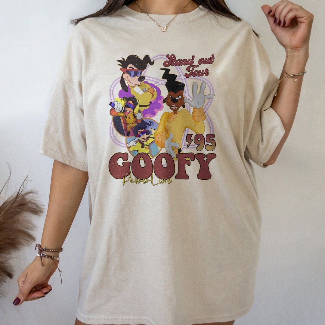 Retro Disney A Goofy Movie Goofy Stand Out World Tour '95 - Etsy