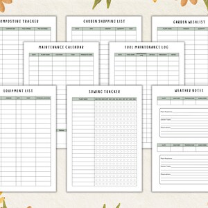 Gardening Planner Printable Ultimate Garden Planner Gardening Log Plant ...