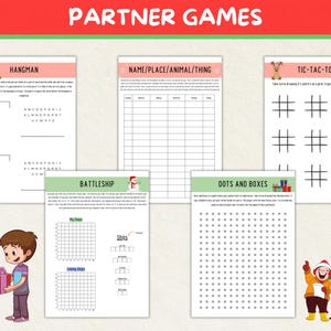 Christmas Activity Book Printable Christmas Activities Christmas ...