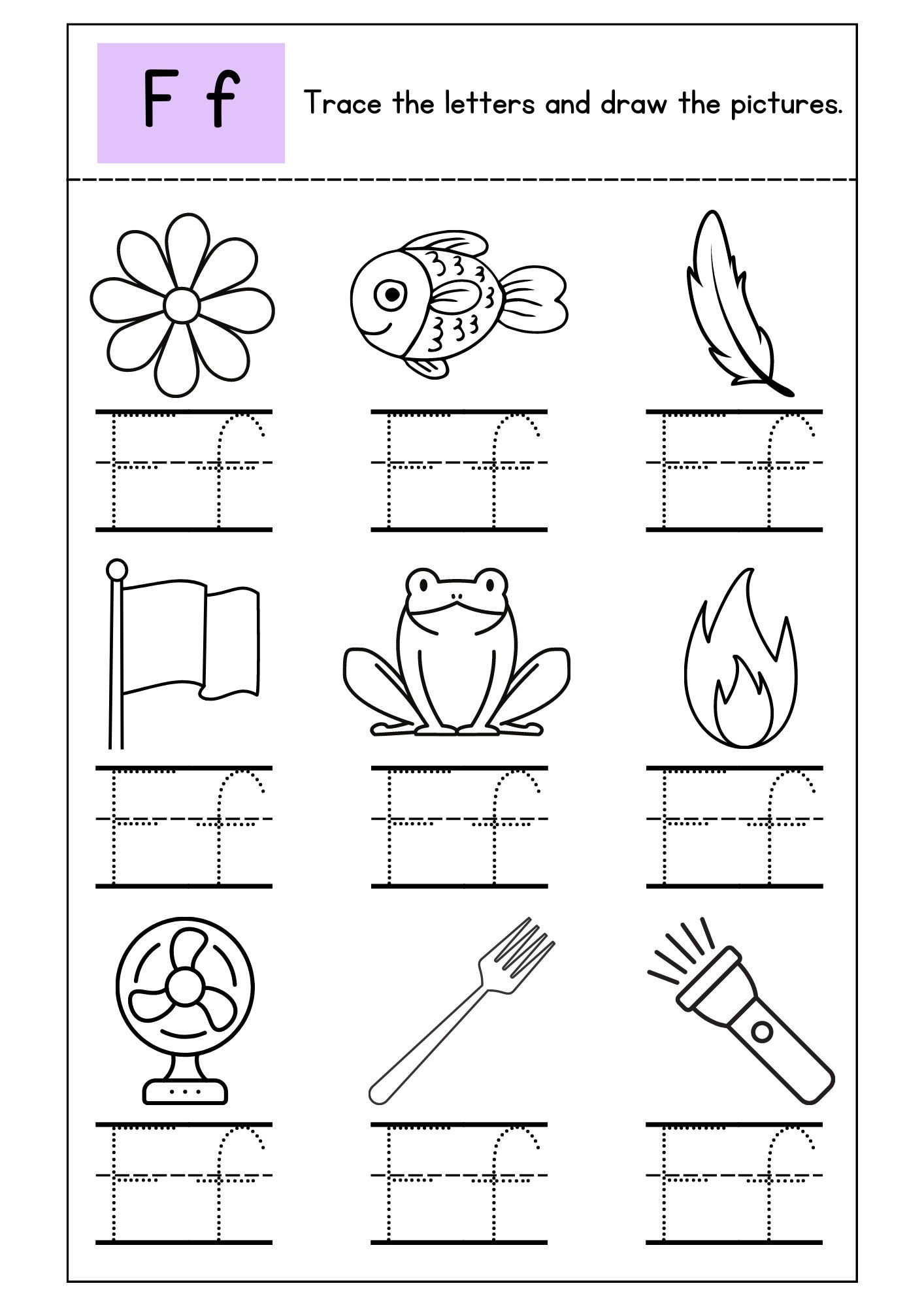 Alphabet Letter Sounds Alphabet Tracing Worksheets Preschool - Etsy