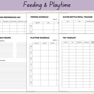 Rabbit Planner Rabbit Bundle Planner Printable Goodnotes Rabbit Log ...
