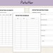 Rabbit Planner Rabbit Bundle Planner Printable Goodnotes Rabbit Log ...