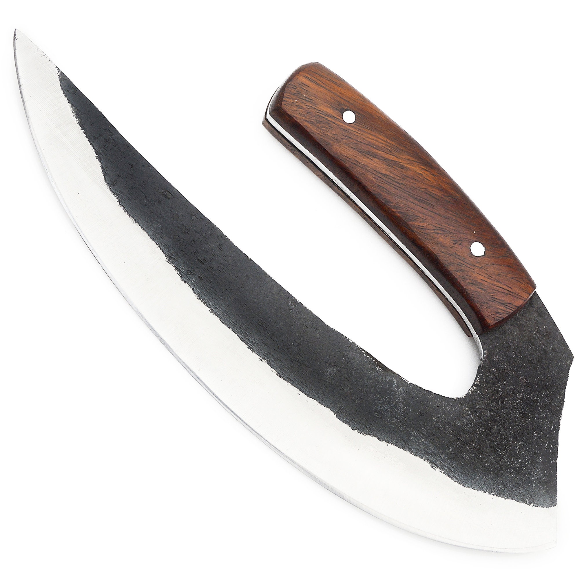 Alaskan Ulu Mezzaluna Ulu Knife Pizza Cutter Ulu Traditional Ulu ...