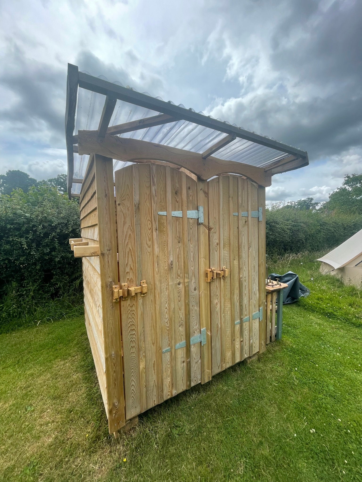 Off Grid Shower and Composting Toilet Block - Etsy UK