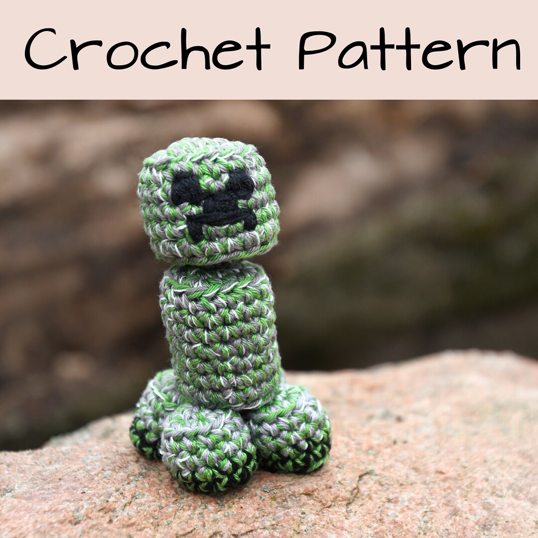 Creeper Monster Crochet Pattern in German and English - Etsy