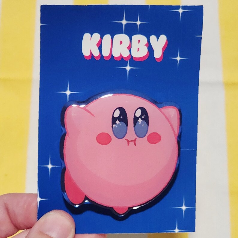 Anime Cute Phone Grip Pochita, Kirby, Pom Pom - Etsy