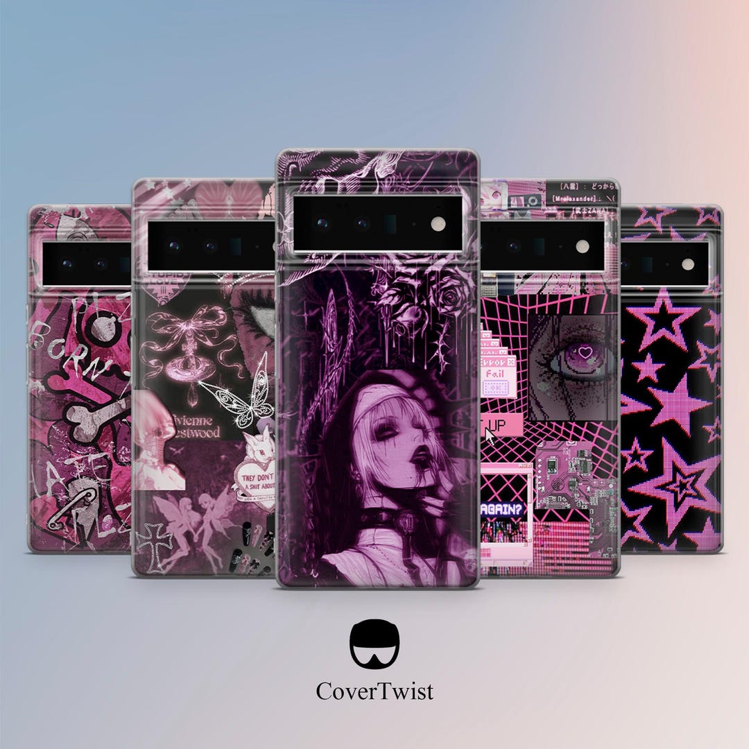 Gothic Y2K Phone Case Cover for Google Pixel 10pro XL, 9pro, 9A, 8A ...