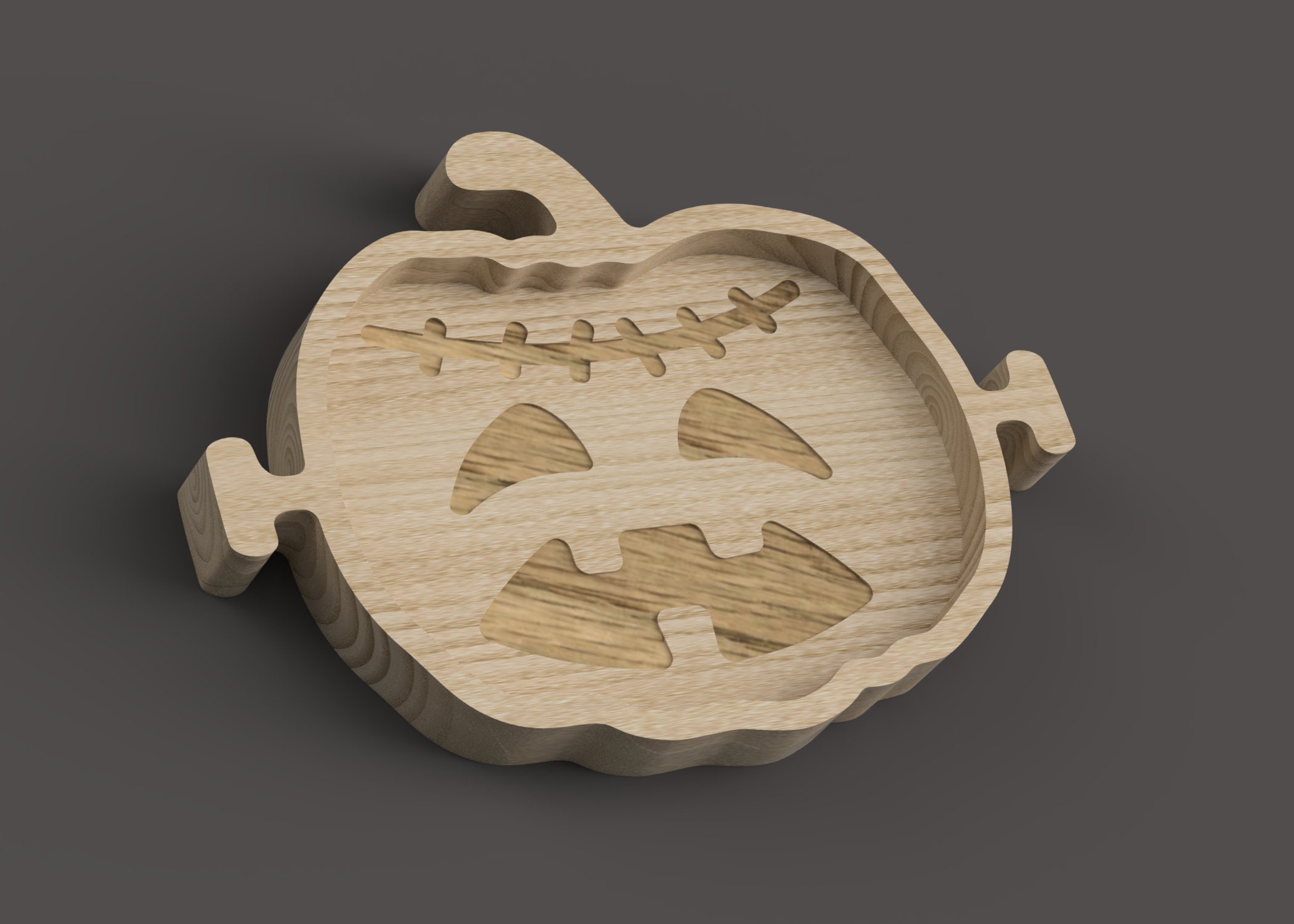 Helloween Snack Trays Files SVG DXF STL Files for Cnc Router Helloween ...
